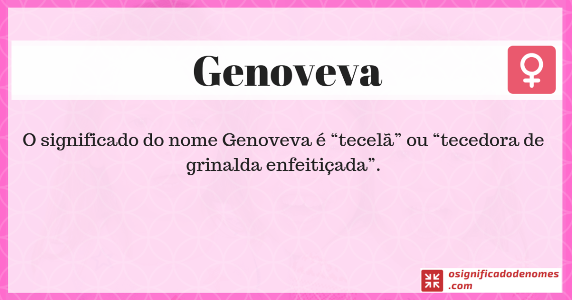Significado de Genoveva